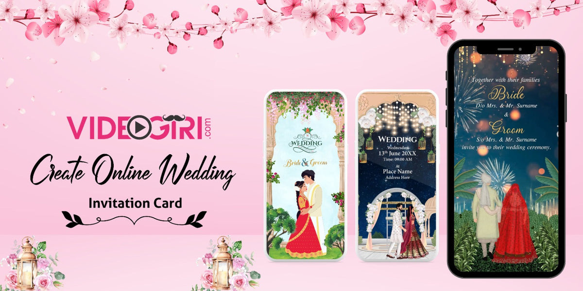 Create Online Wedding Invitation Card – VideoGiri
