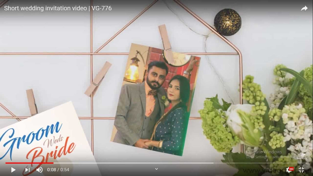 Affordable Wedding Invitation Video Samples – VideoGiri