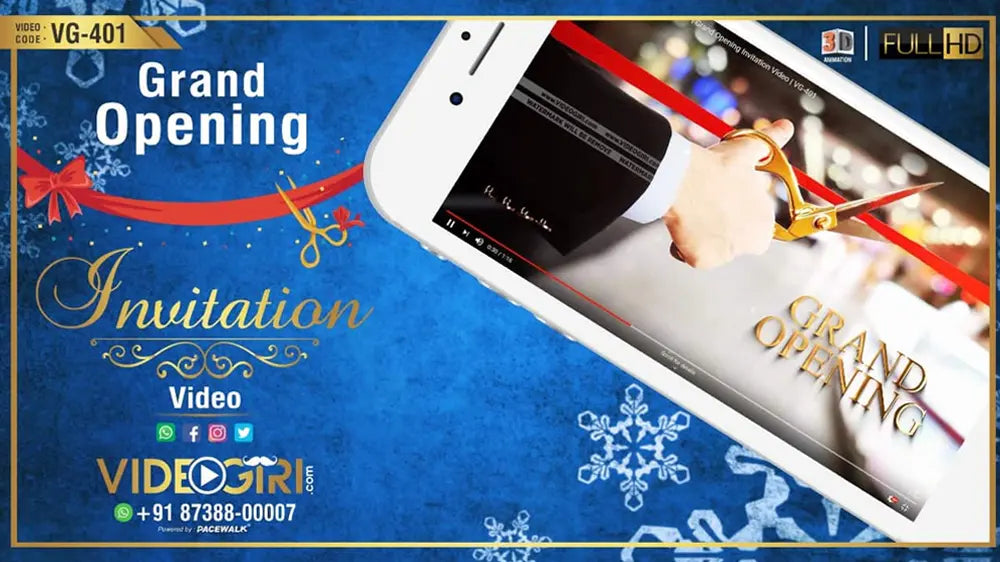 A professionally designed shop opening invitation card can convert vis ...