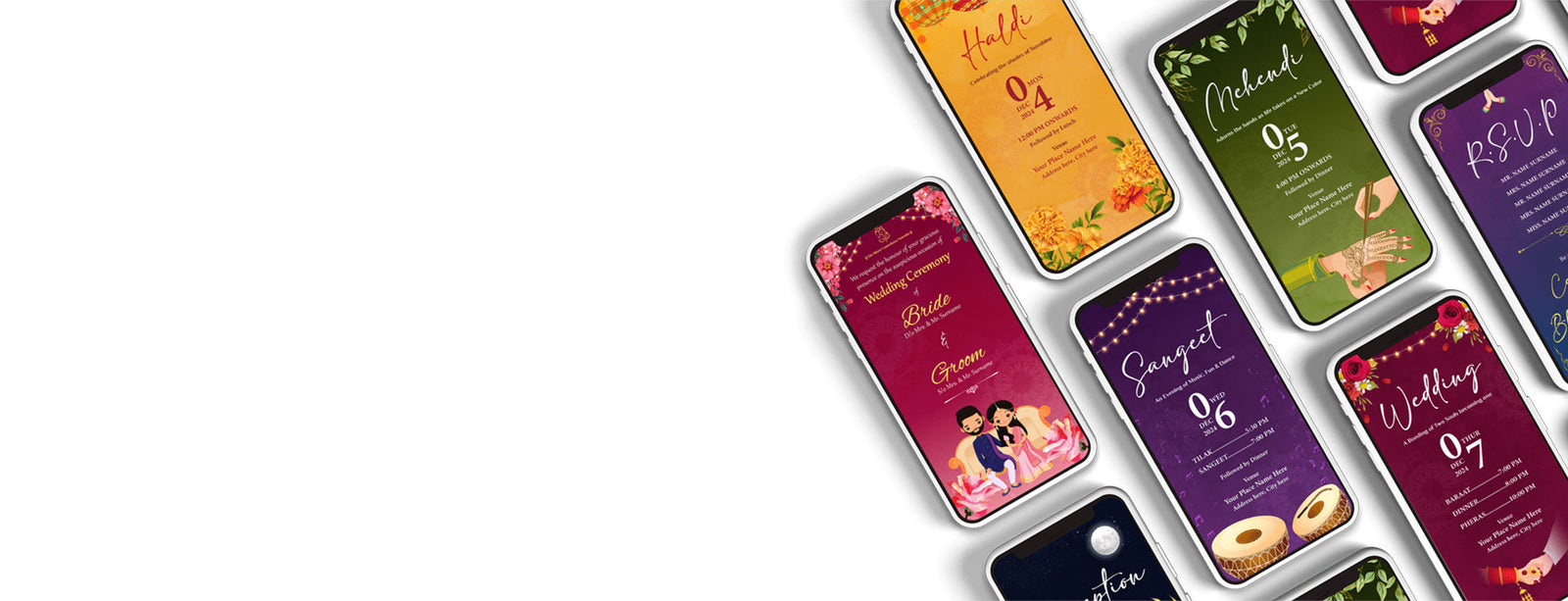 Digital Invitation Video Maker Online | Make Wedding Invitation Videos ...