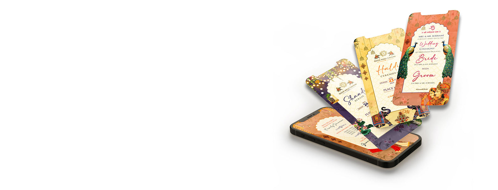 Digital Invitation Video Maker Online | Make Wedding Invitation Videos ...