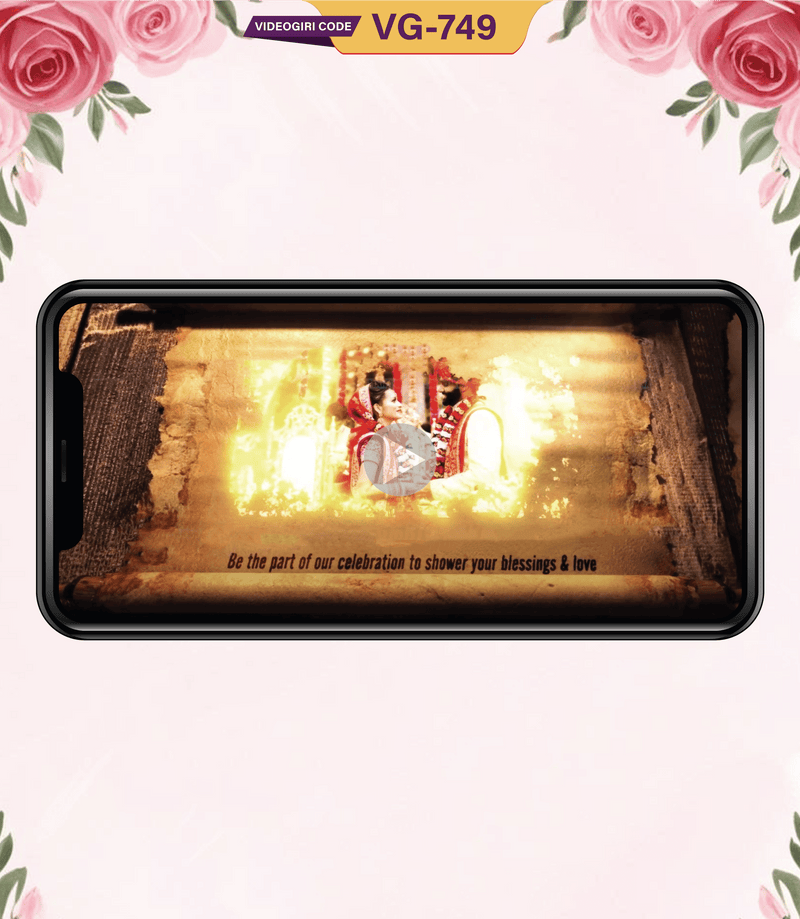 Digital Invitation Video Maker Online | Make Wedding Invitation Videos ...