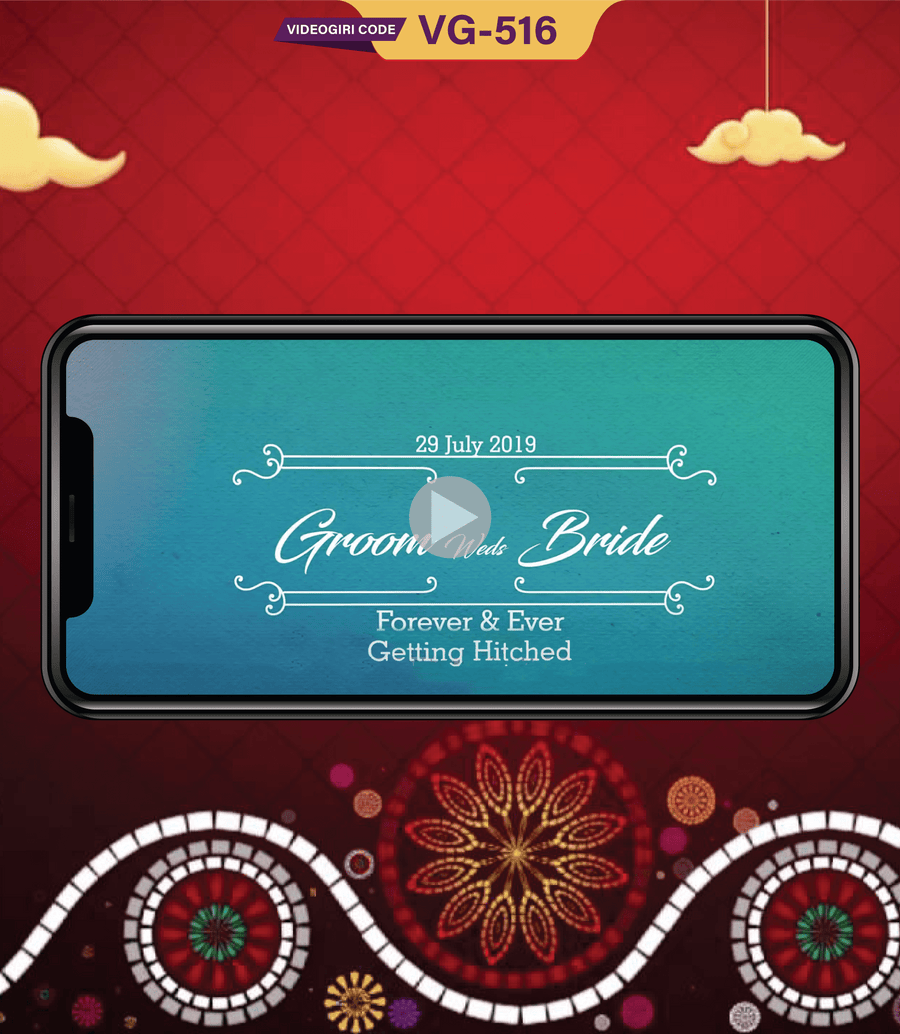 Digital Invitation Video Maker Online | Make Wedding Invitation Videos ...