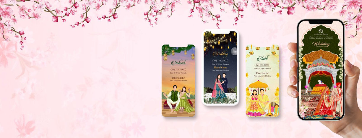 Wedding Invitation Video Maker - Digital Invitation Card – VideoGiri